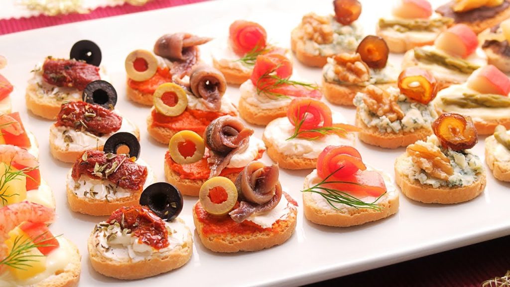 Receta de Canapés Multicolor Fácil y Rápida para Sorprender en Tus ...