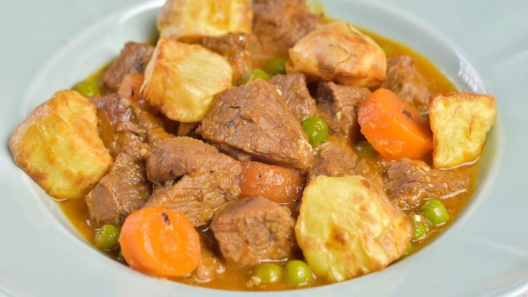 Receta de Carne a la Jardinera Paso a Paso para una Comida Casera ...