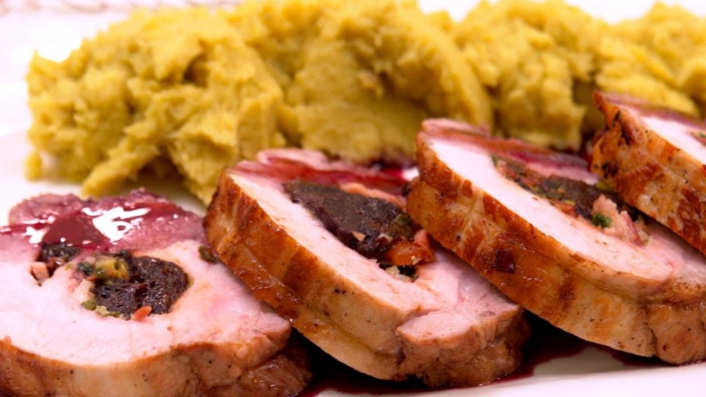 Receta de Carré de Cerdo Relleno Fácil y Delicioso Paso a Paso ...
