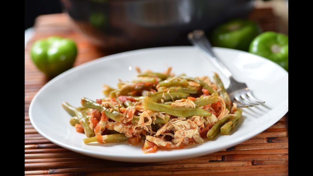 Receta de Ejotes con Pollo Fácil y Rápida para la Comida Casera ...
