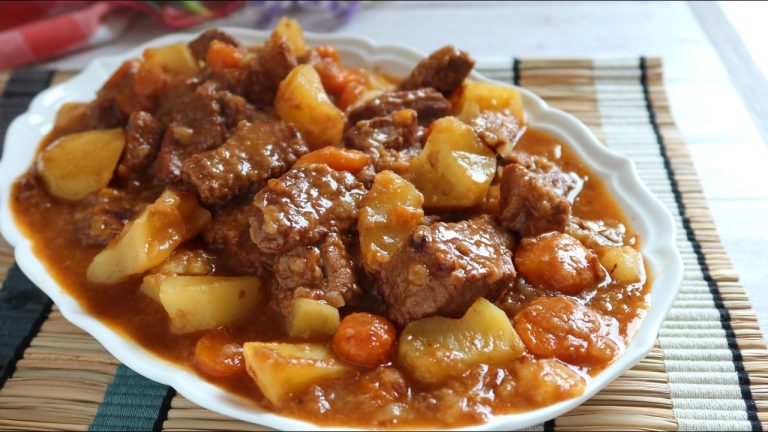 Receta de Guiso de Ternera con Patatas Fácil y Paso a Paso - Recetas ...