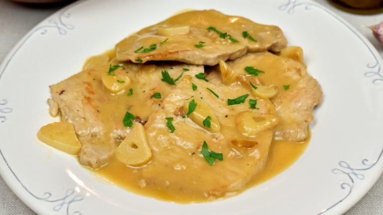 Receta de Lomito en Salsa de Queso Fácil y Jugosa Paso a Paso - Recetas ...