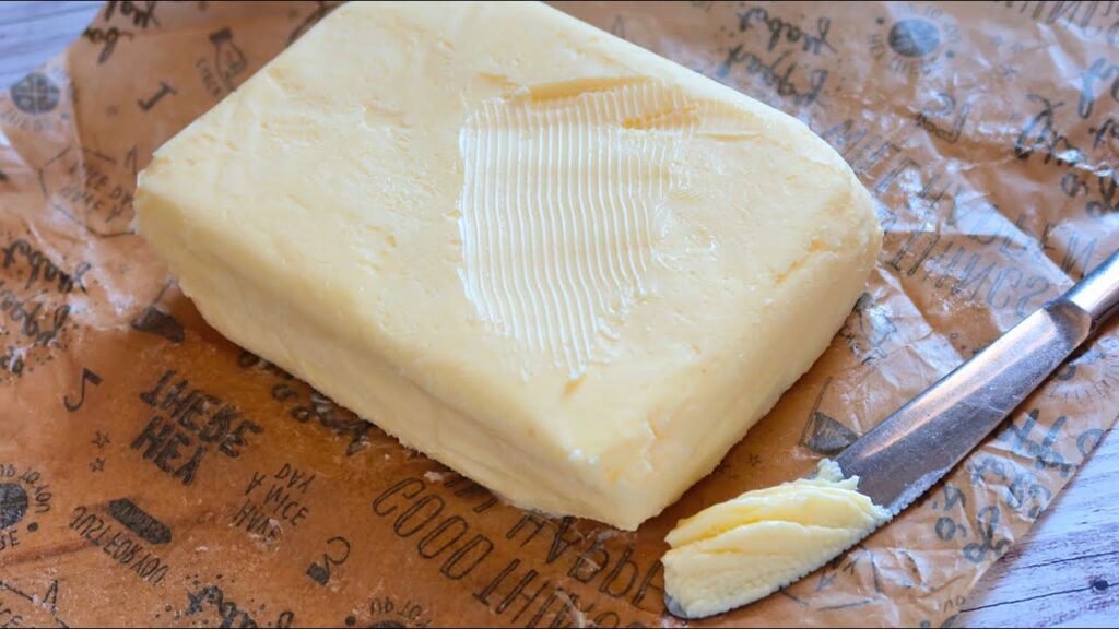 Receta de mantequilla casera fácil y rápida con solo dos ingredientes ...