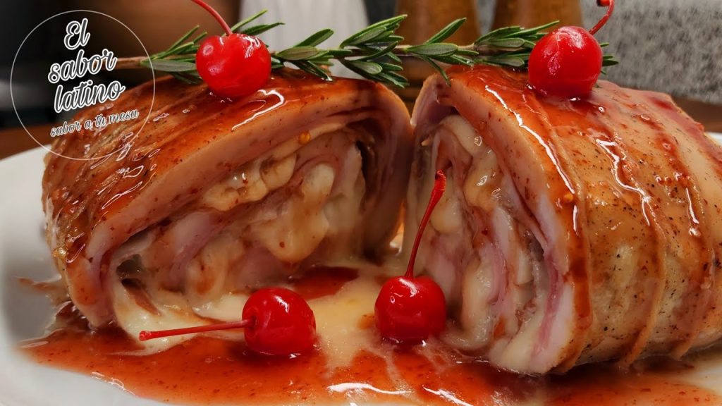Receta de Pechuga de Pavo Rellena con Verduras Fácil y Deliciosa Paso a ...