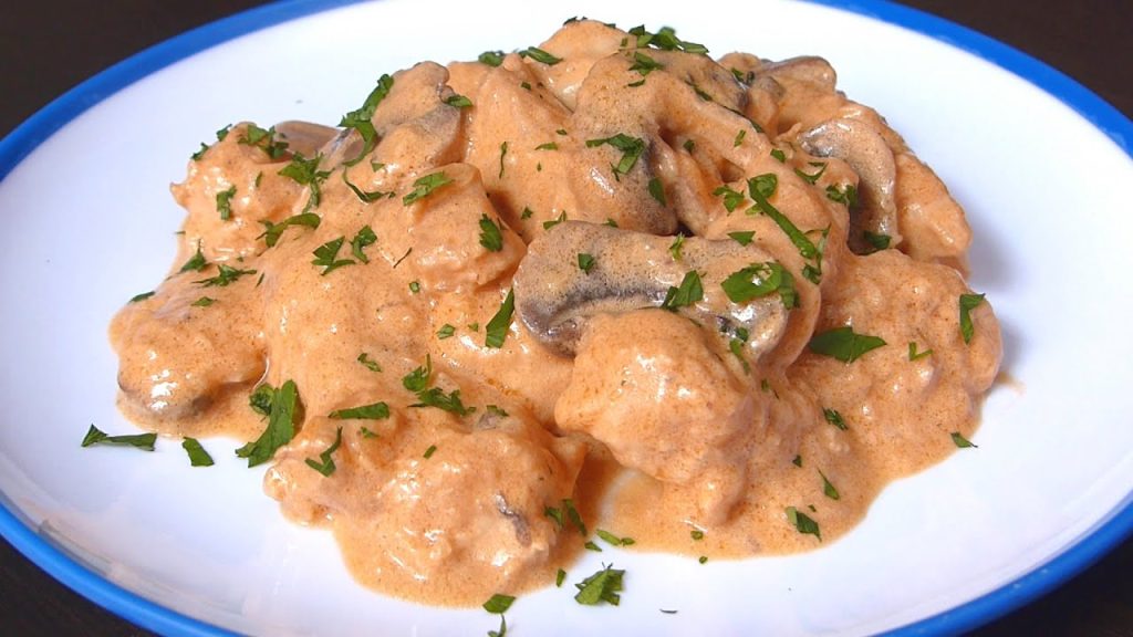 Receta de Pollo Strogonoff fácil y deliciosa paso a paso - Recetas ...