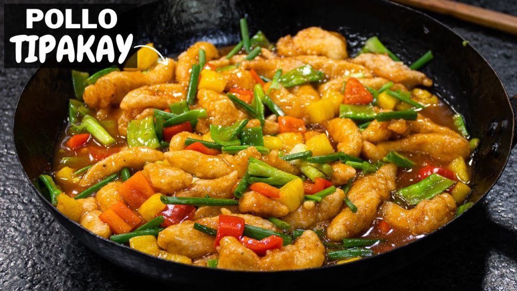 Receta de Pollo Tipakay fácil y deliciosa paso a paso - Recetas Creativas