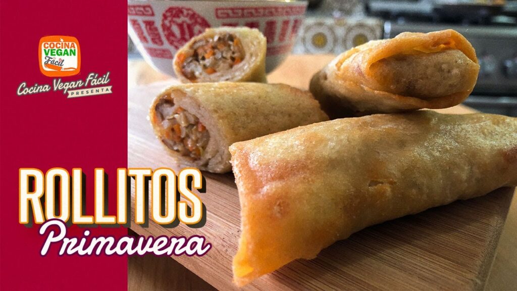 Receta de Rollitos de Primavera Veganos: Guía Paso a Paso para ...