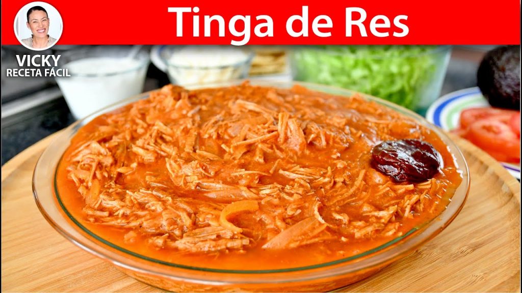 Receta de Tostadas de Tinga de Res Fácil y Deliciosa Paso a Paso ...