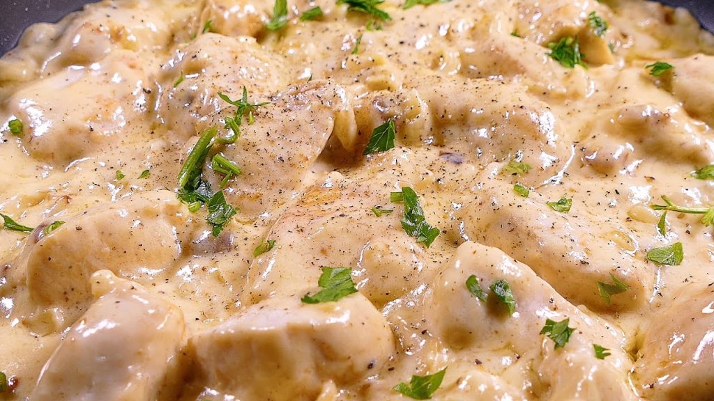 Receta de pollo en crema para conquistar: guía paso a paso para un ...