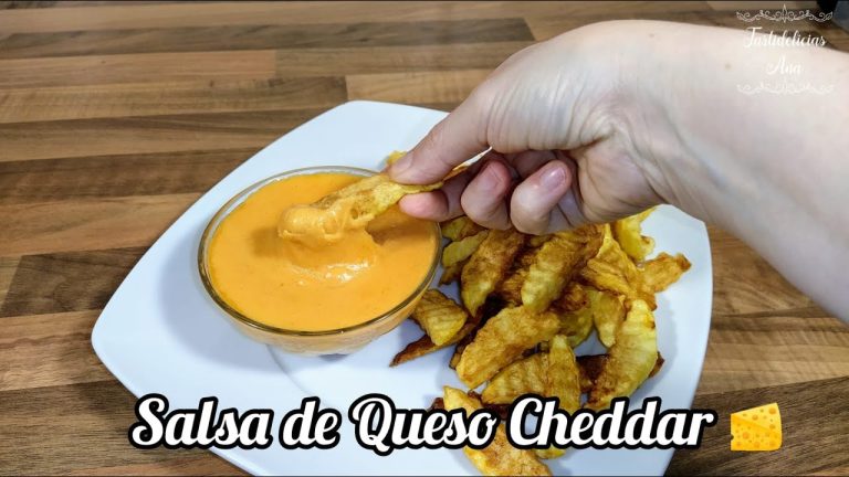 Cómo preparar una deliciosa salsa de queso cheddar casera paso a paso ...